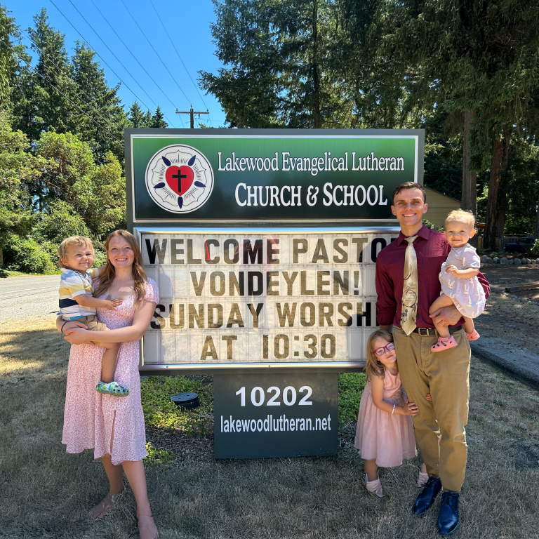 Rev. Caleb Vondeylen » Lakewood Lutheran Church and School